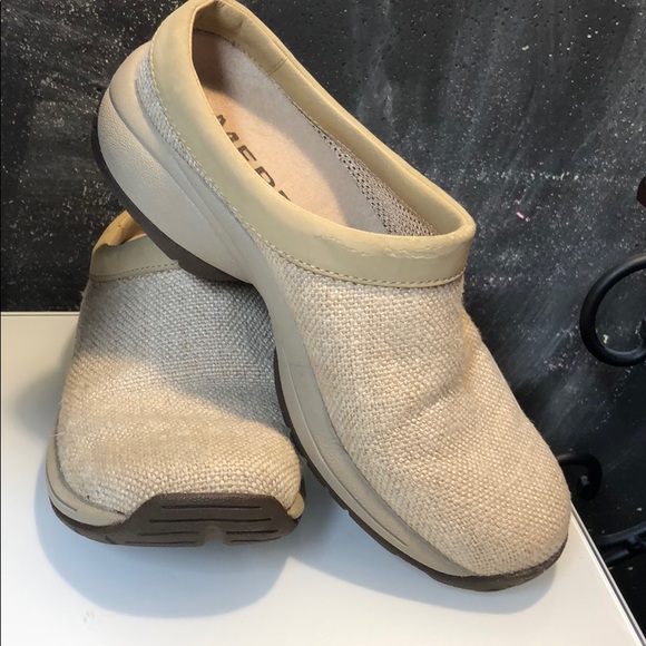 Merrell | Shoes | Merrell Moc Primo Hemp Slip On Clog Sneaker 55 | Poshmark